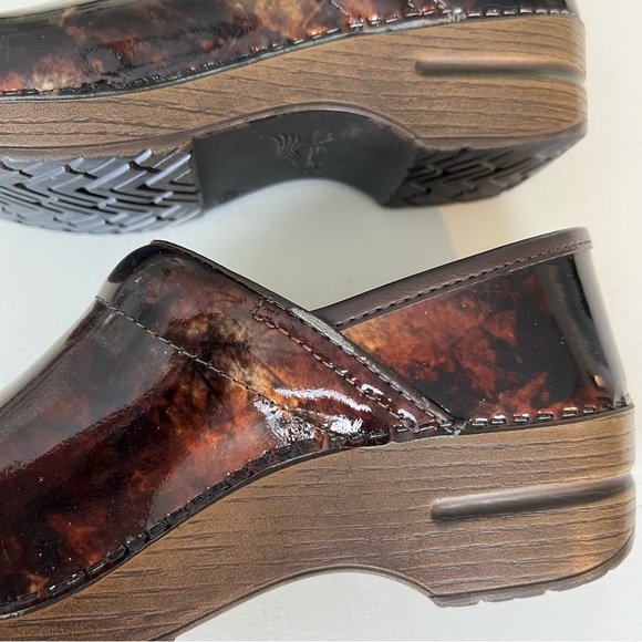 Dansko | Shoes | Dansko Professional Clog Shiny Tortoise Pattern ...